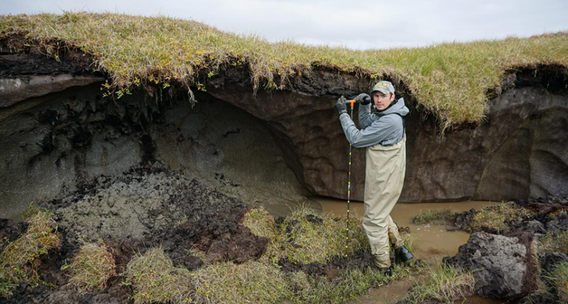 Earth’s permafrost is heating up