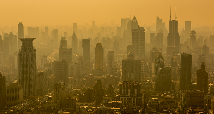 Air pollution takes a toll on solar energy