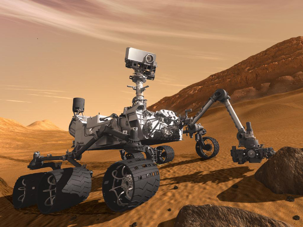 Curiosity lands on Mars!