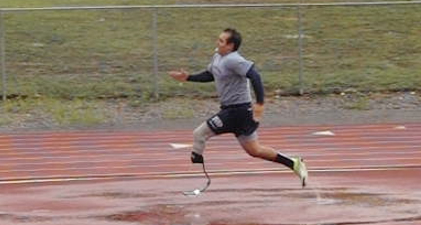 Why Paralympic sprinters have trouble with curves