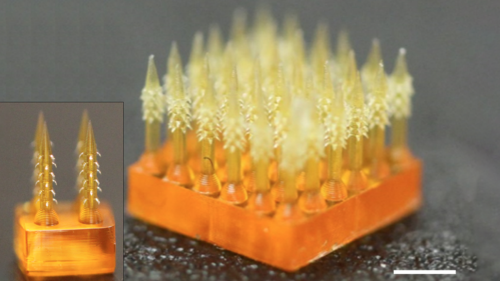 New tech 3-D prints ouchless COVID-19 vaccine patches
