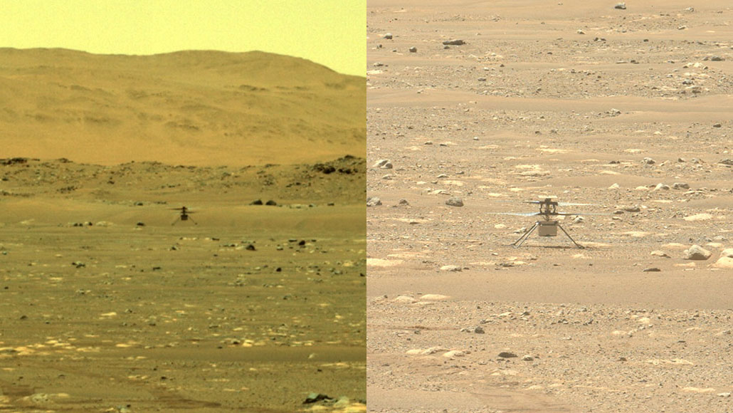 Ingenuity helicopter makes history by flying on Mars