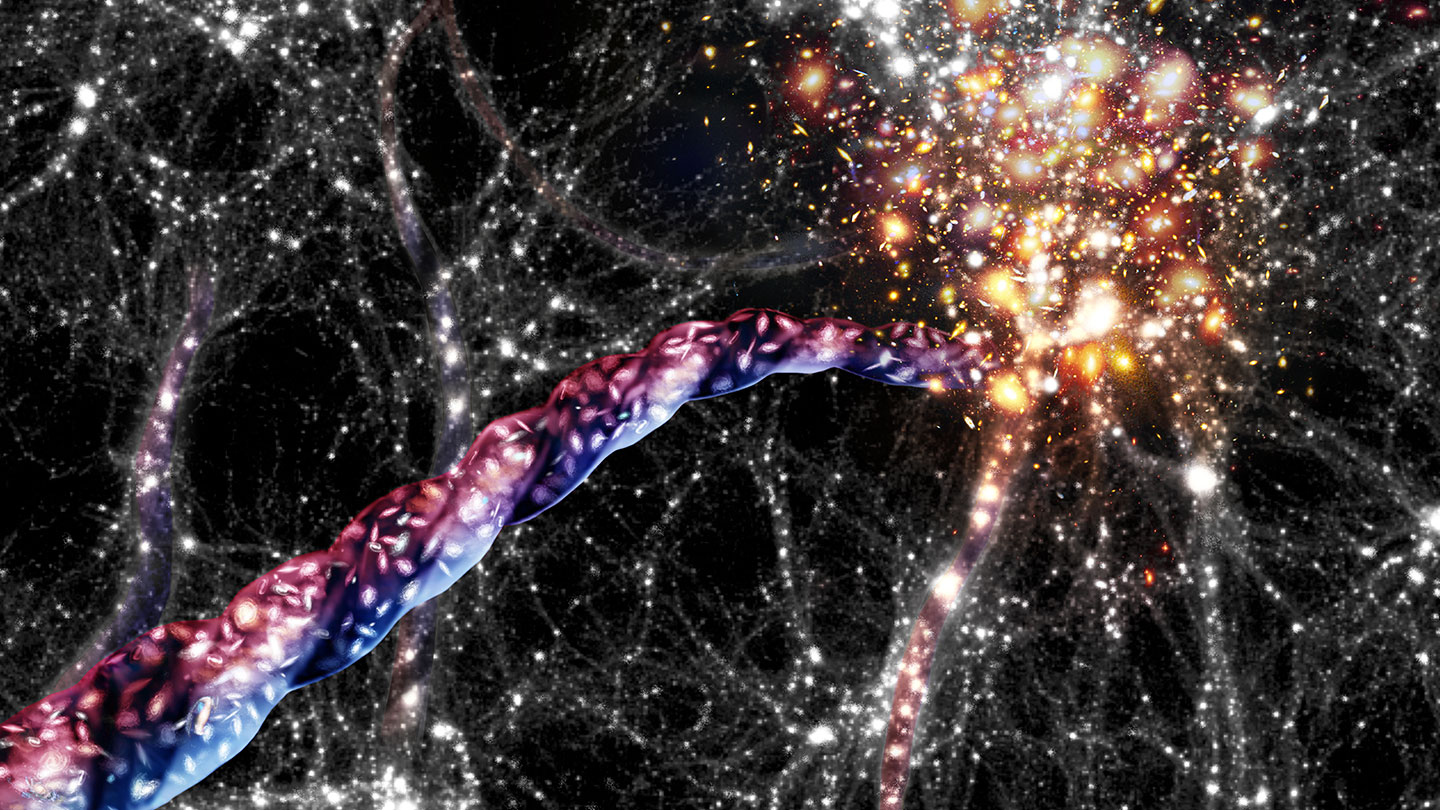 Cosmic filaments may have the biggest spin in outer space