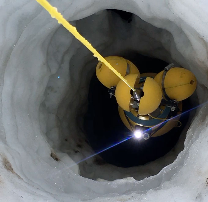 A weird upside-down world lurks beneath Antarctica's ice