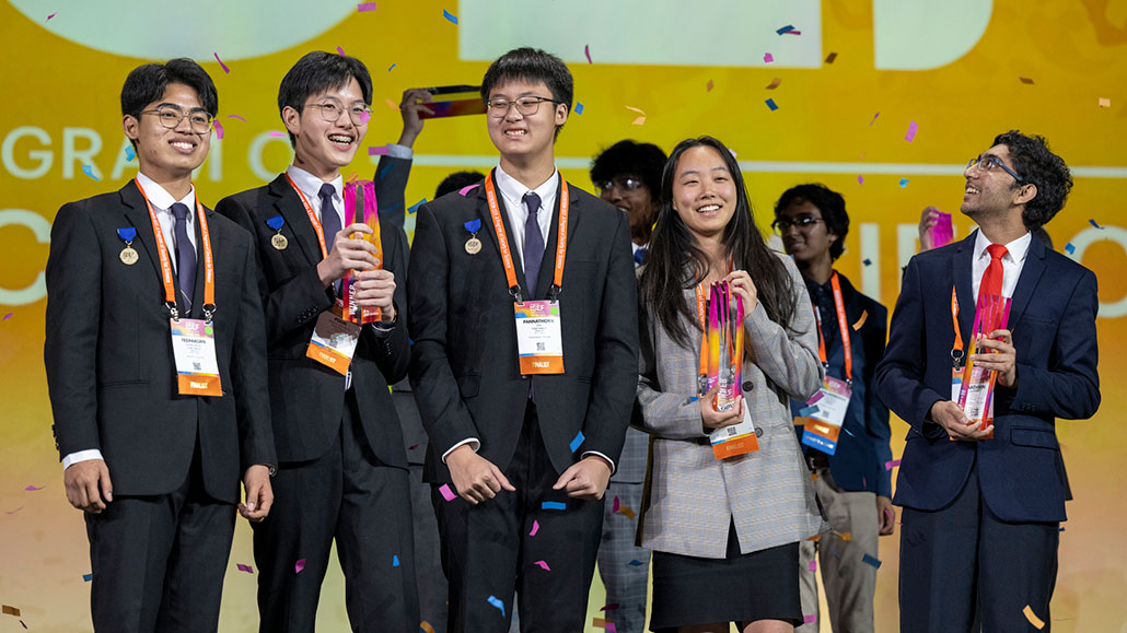 Bioelectronics research wins top award at 2024 Regeneron ISEF