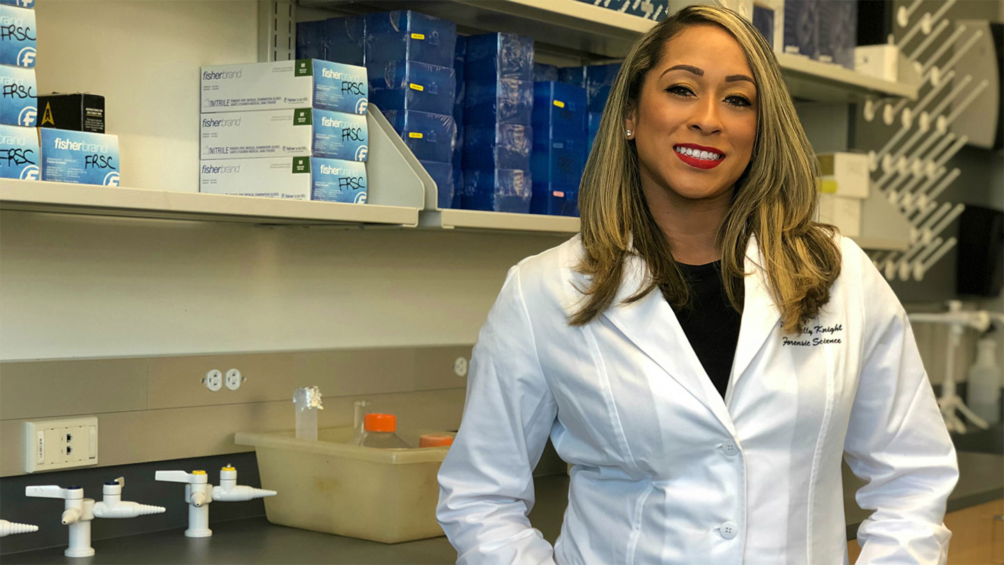 This forensic scientist is taking crime science out of the lab