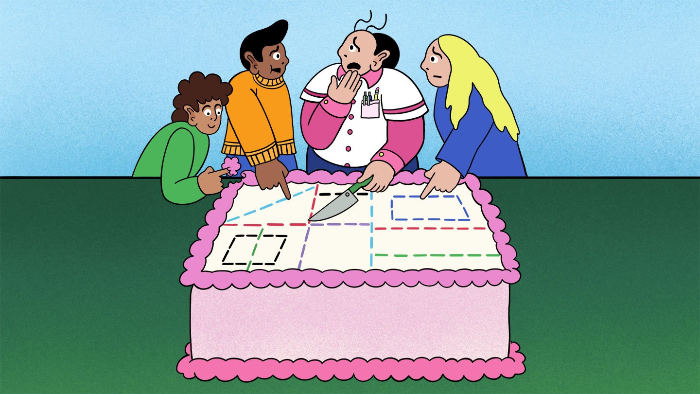 Cake-cutting math offers lessons that go far beyond dessert plates