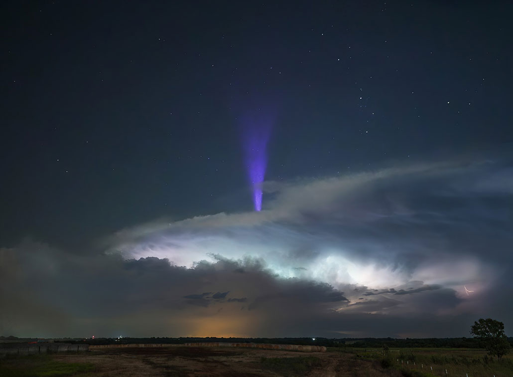 Explainer: Sprites, jets, ELVES and other storm-powered lights