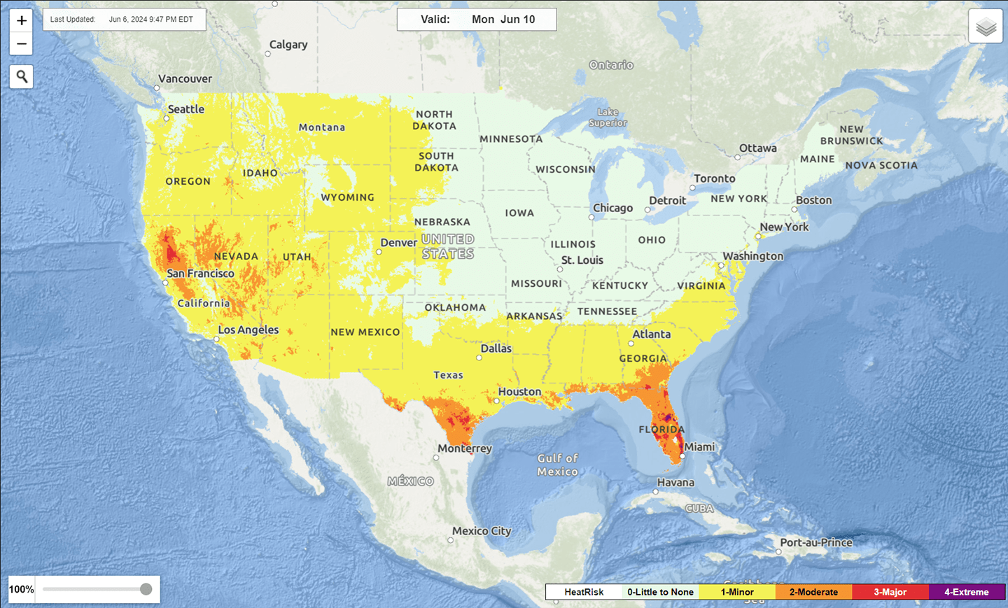 New tool maps where U.S. heat can pose threats to your health