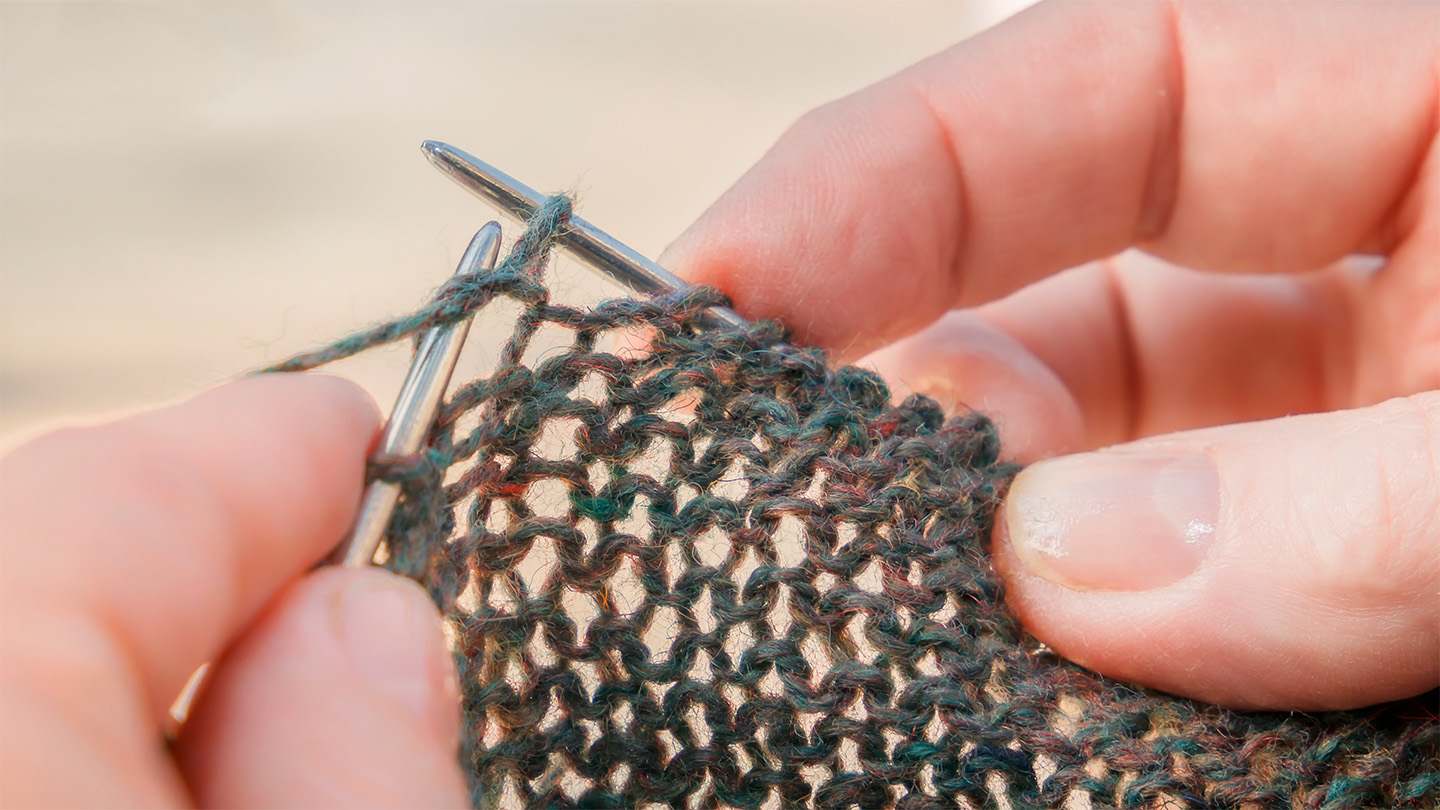 Friction is the key to cozy knits