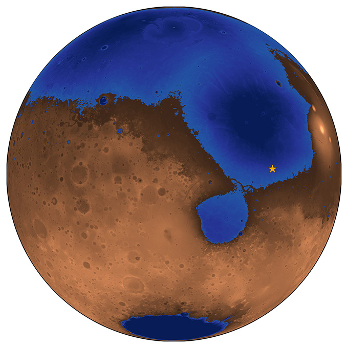 Mars' rust suggests it was once wet — and its seas frigid