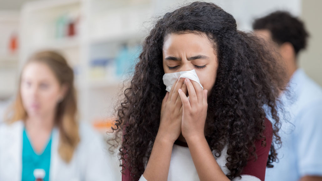 Seeing sick faces revs up our immune system, new data show