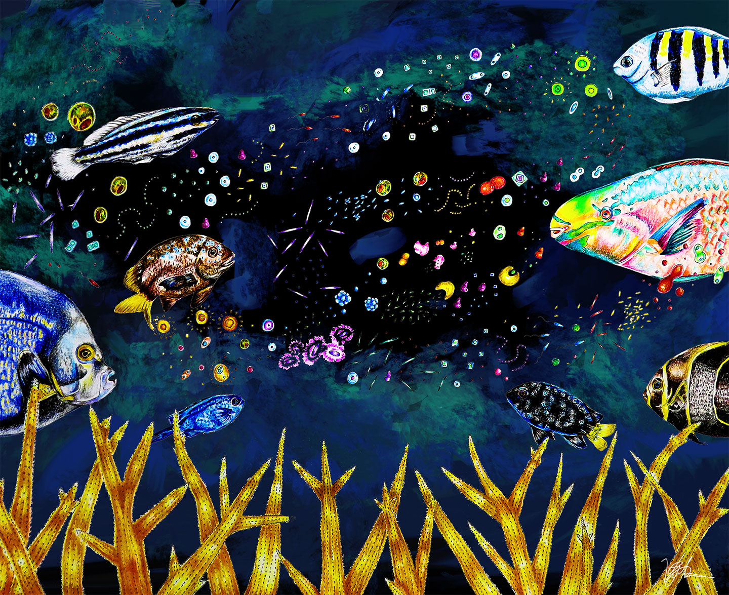 This evolutionary biologist fuses art into her science